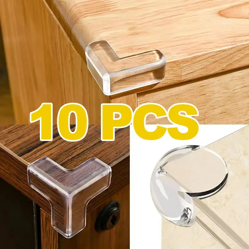 10PCS-Baby-Safety-Silicone-Protector-Table-Corner-Edge-Protection-Cover ...