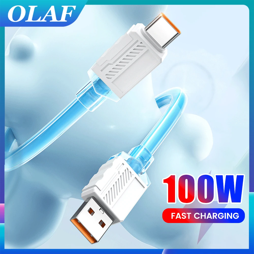 100w-Cable-6A-USB-A-to-Type-C-Fast-Charging-Data-Transfer-Wire-For ...