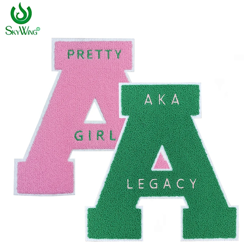10 INCH Greek Letter Pink And Green AKA Legacy Pretty Girl Sorority ...