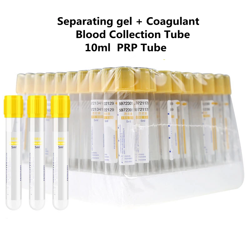 Disposable Vacuum Blood Collection Tube Separation Gel and Clot ...