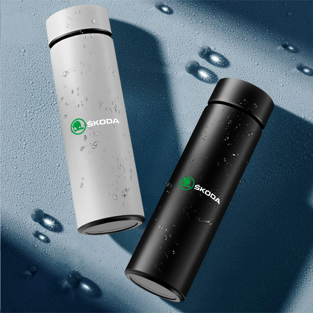1pc Thermos Bottle Smart Cup With Temperature Display 304 Stainless ...