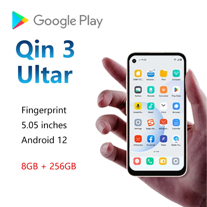 Qin-3-Ultra-Mini-phone-supports-4G-Google-Play-multi-language-Bluetooth ...