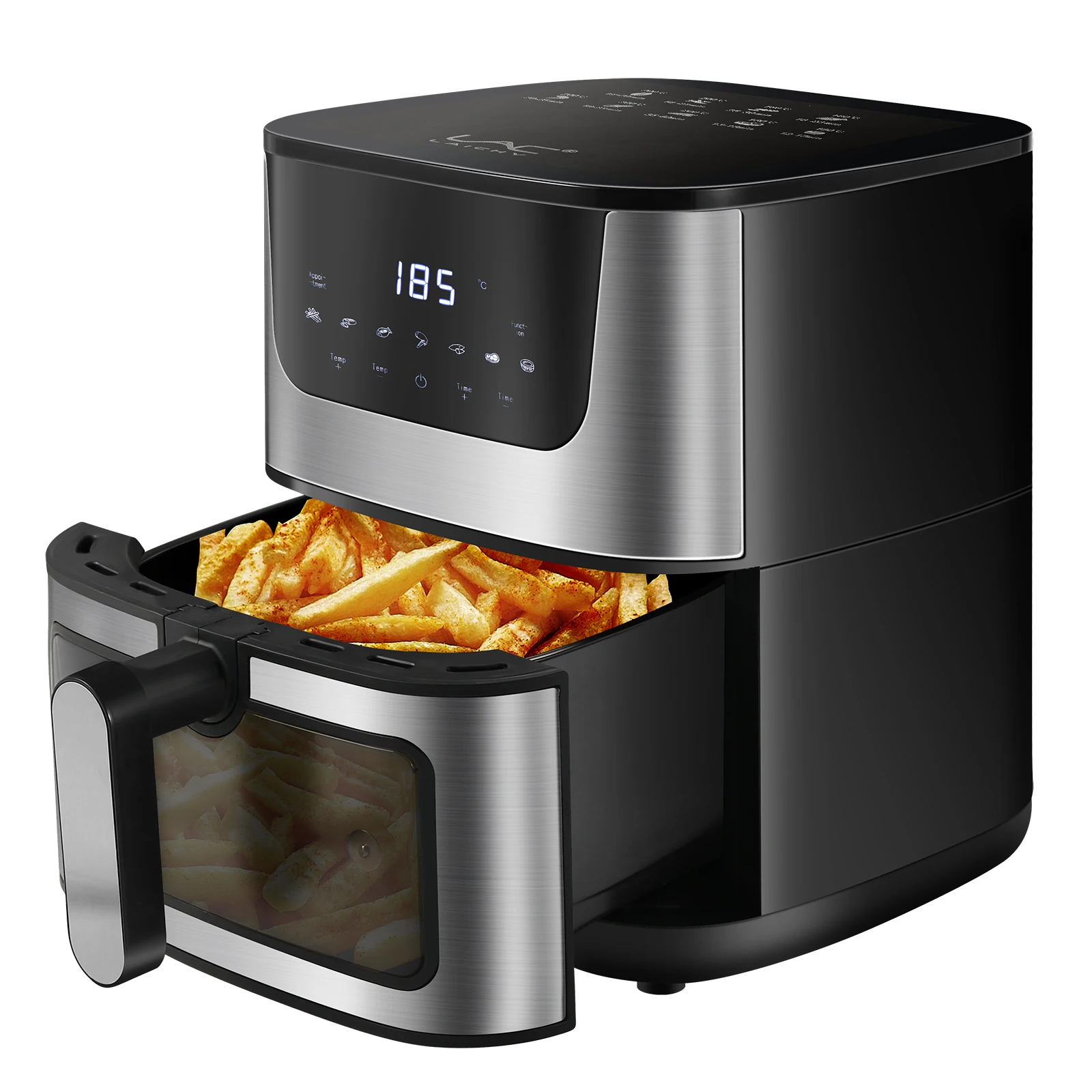 EXSAMO-7L-Large-Capacity-Smart-Electronic-Digital-Visual-Deep-Fryers ...