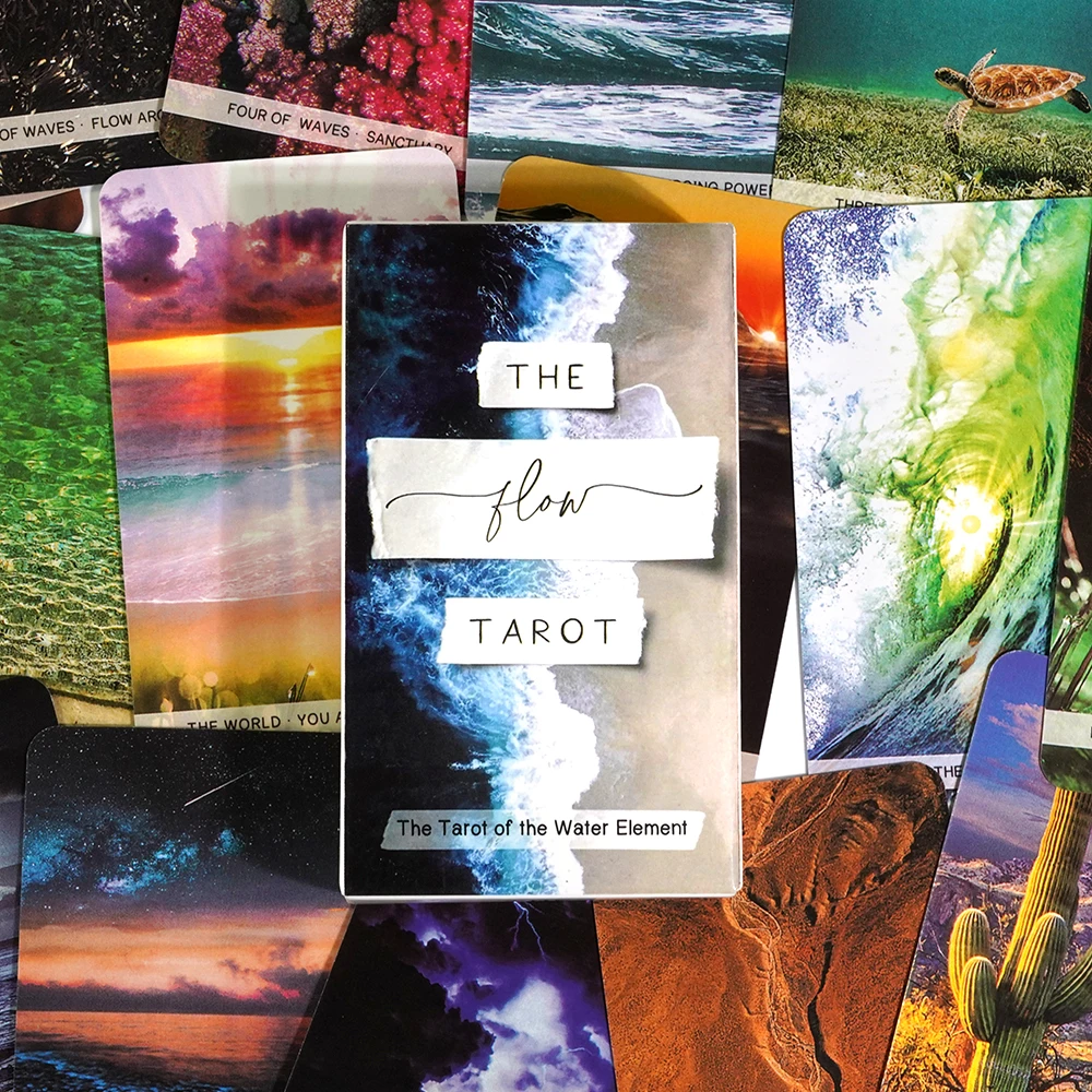 The-Flow-Tarot-The-Tarot-Of-The-Water-Element-78pcs-Card-Deck-Based ...