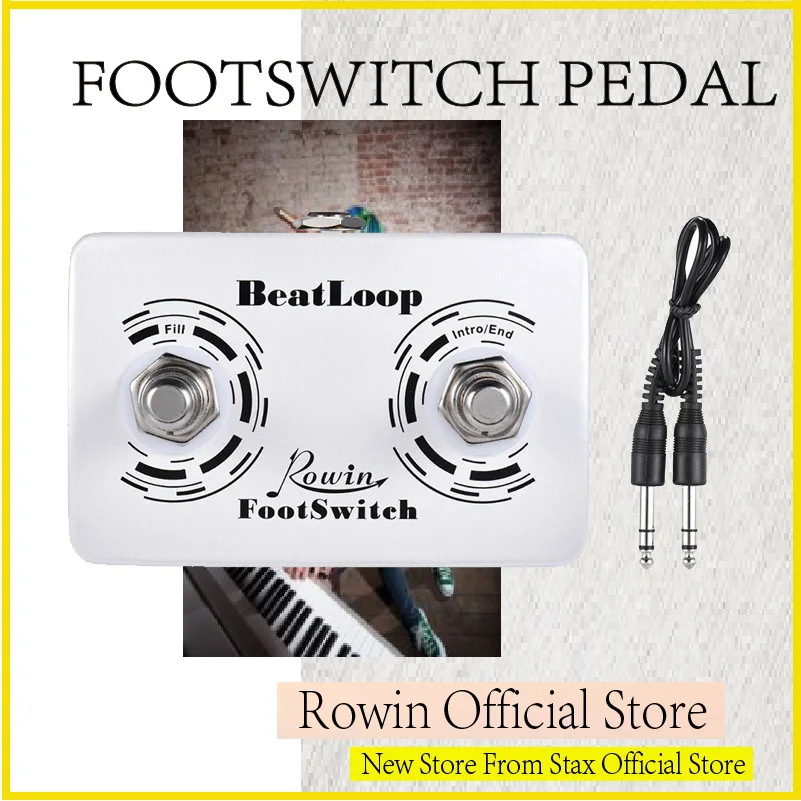 Foot Pedal Switch Footswitch | Dual Footswitch Guitar Pedal - Electric ...