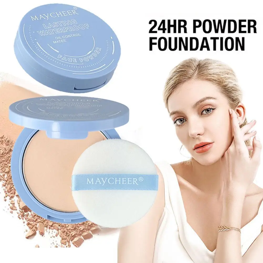 MAYCHEER-Face-Setting-Powder-Full-Coverage-Cushion-Pressed-Powder-Long ...