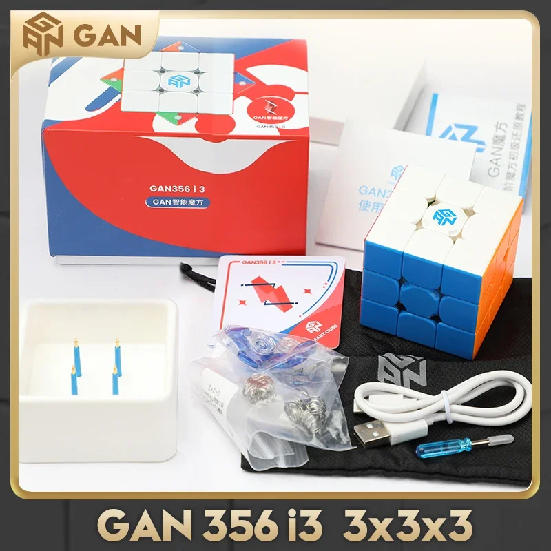 GAN-i3-Smart-Cube-356i-3x3x3-Magnetic-Speed-Cube-Stickerless-3x3-Speed ...