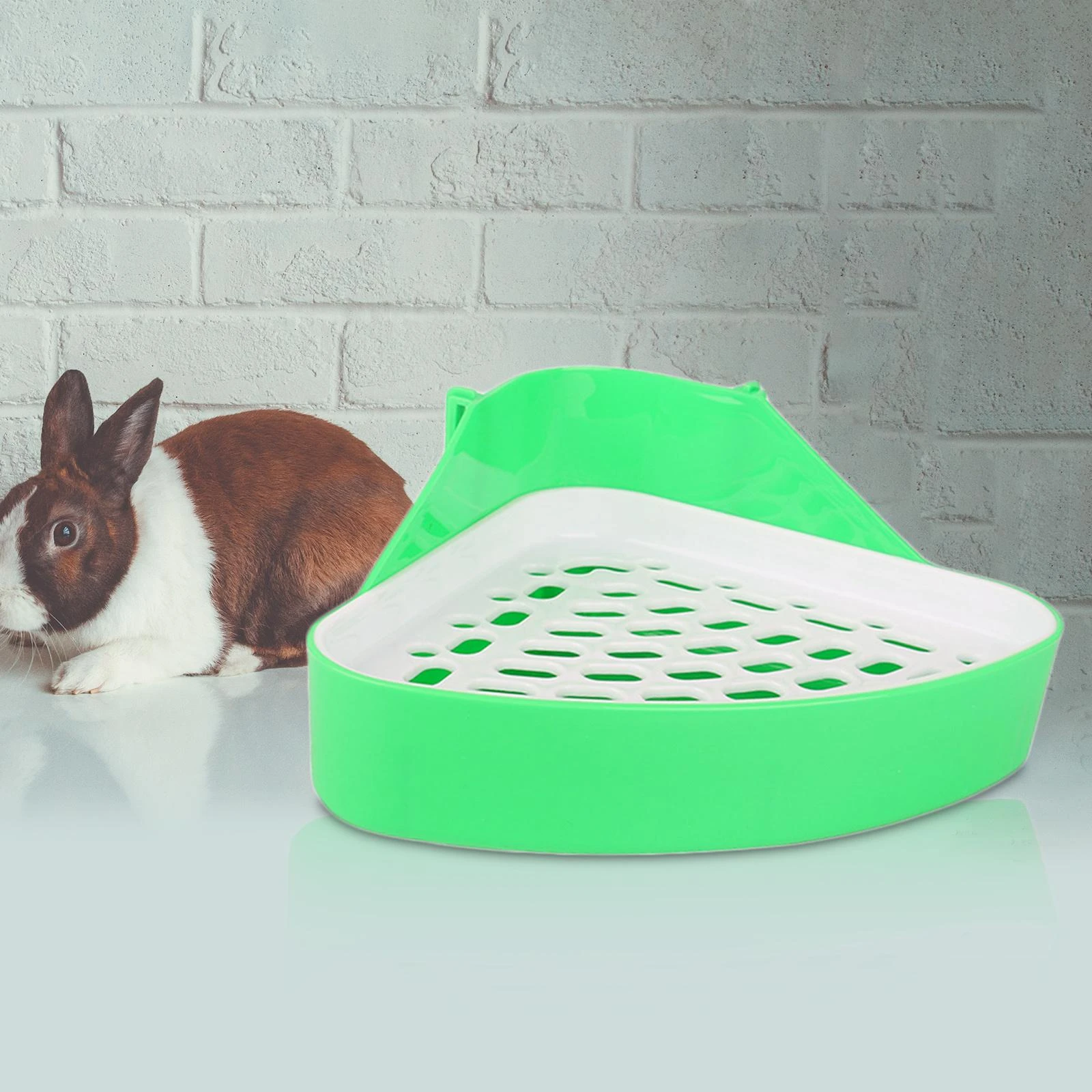 Triangle Potty Trainer Corner Toilet Litter Box Pet Pee Corner For ...