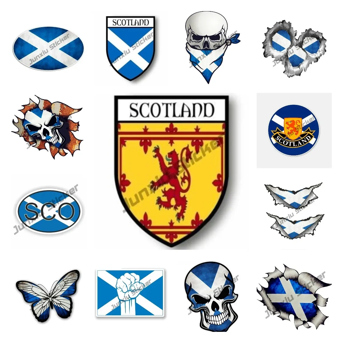 SCOTLAND-VINYL-DECAL-BUMPER-STICKER-for-CAR-TRUCK-VAN-LAPTOP-WINDOW ...