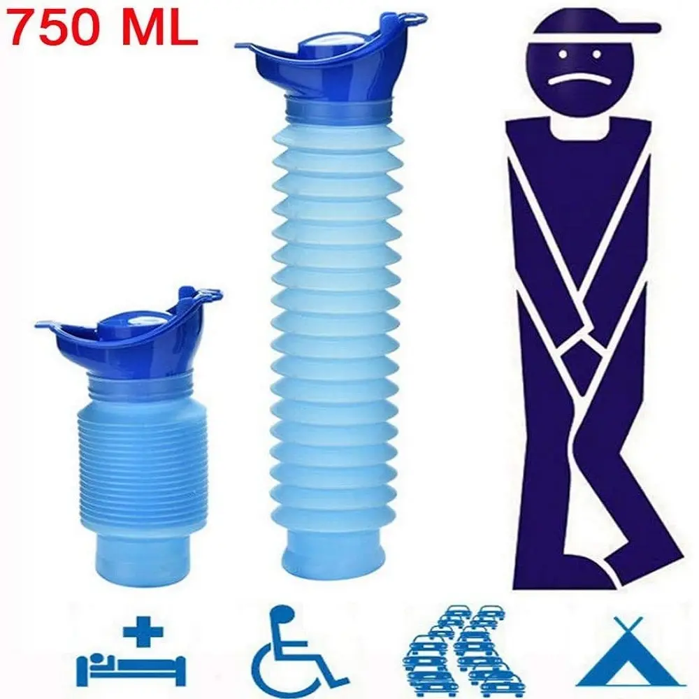 1set-Urinal-Car-Urinal-Bucket-Outdoor-Standing-Urine-Emergency-Travel ...