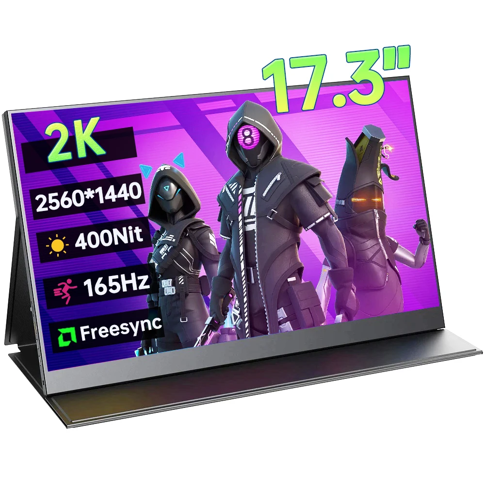 17-3-Polegada-2K-165Hz-Monitor-Port-til-3MS-Freesync-100-sRGB-Display ...