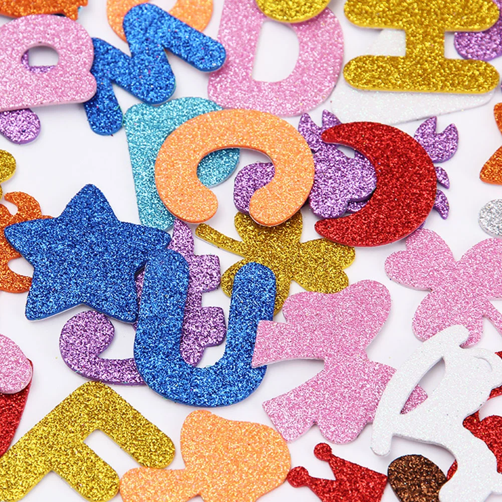 2 Packs Alphanumeric Patch Cardmaking Stickers Supplies Reward Letter ...