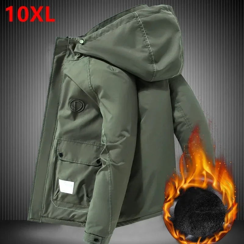 Winter-Men-s-jacket-Plus-Size-Thick-Casual-Coat-Hooded-Coat-Loose ...