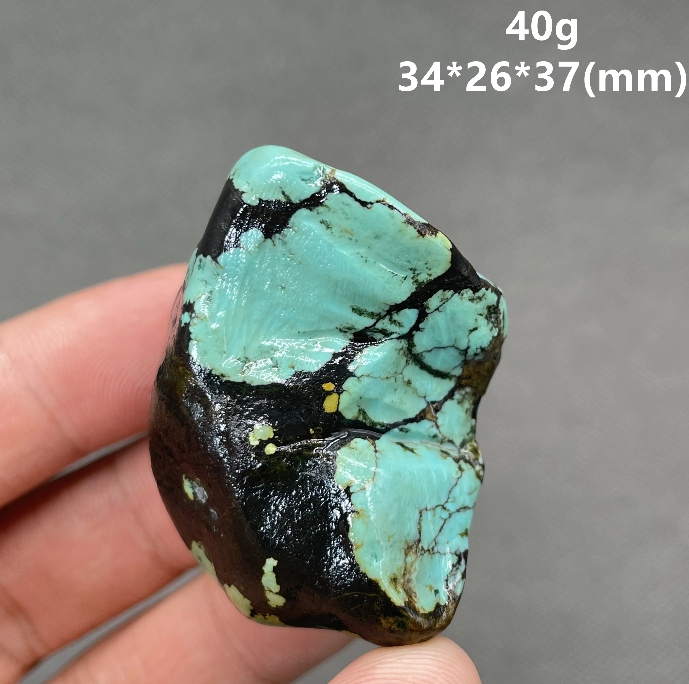 ¡Muy raro! Espécimen Mineral turquesa 100% Natural, piedras y cristales ...