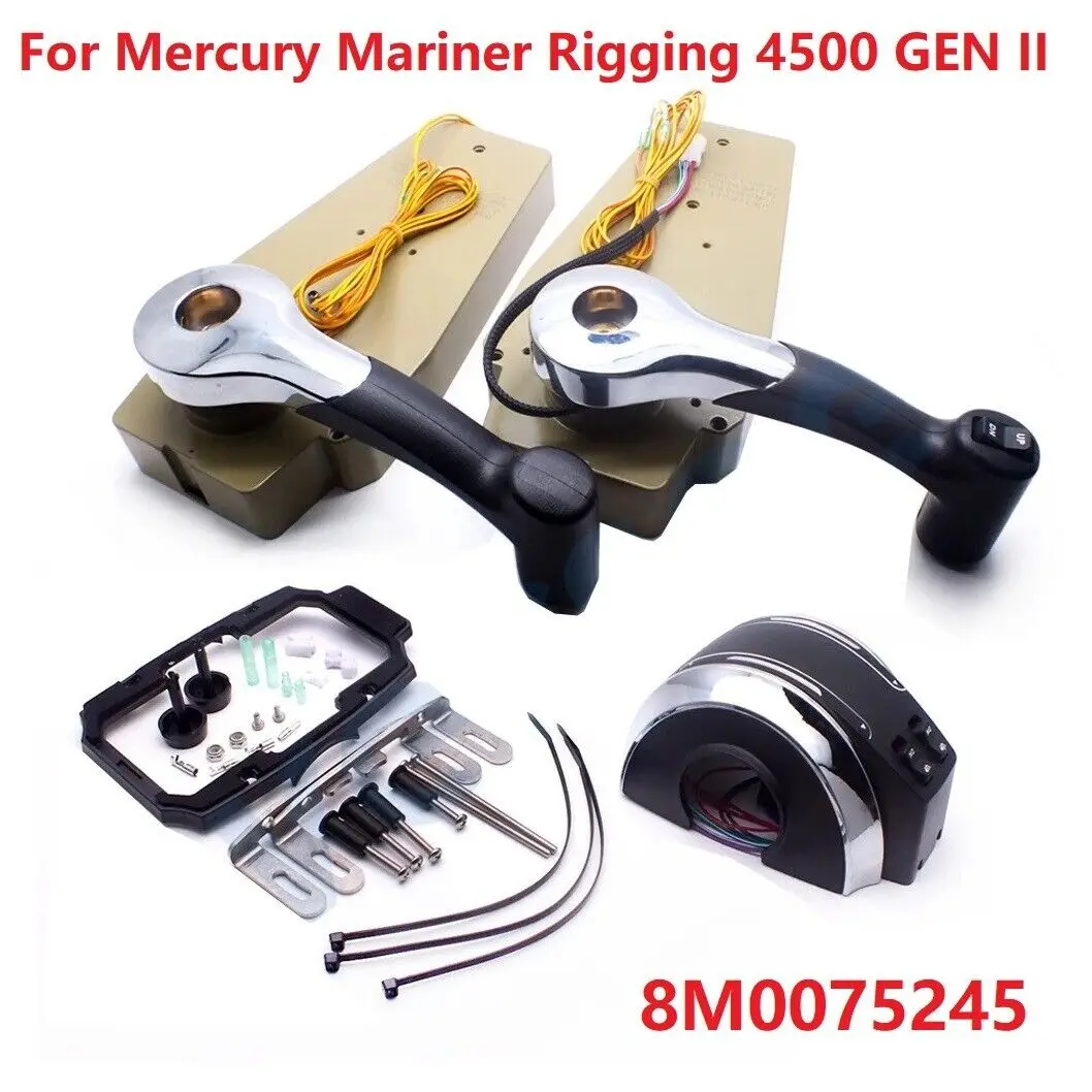 Engine throttle remote control box 8m0075245 for Mer-cury outboard Gen ...