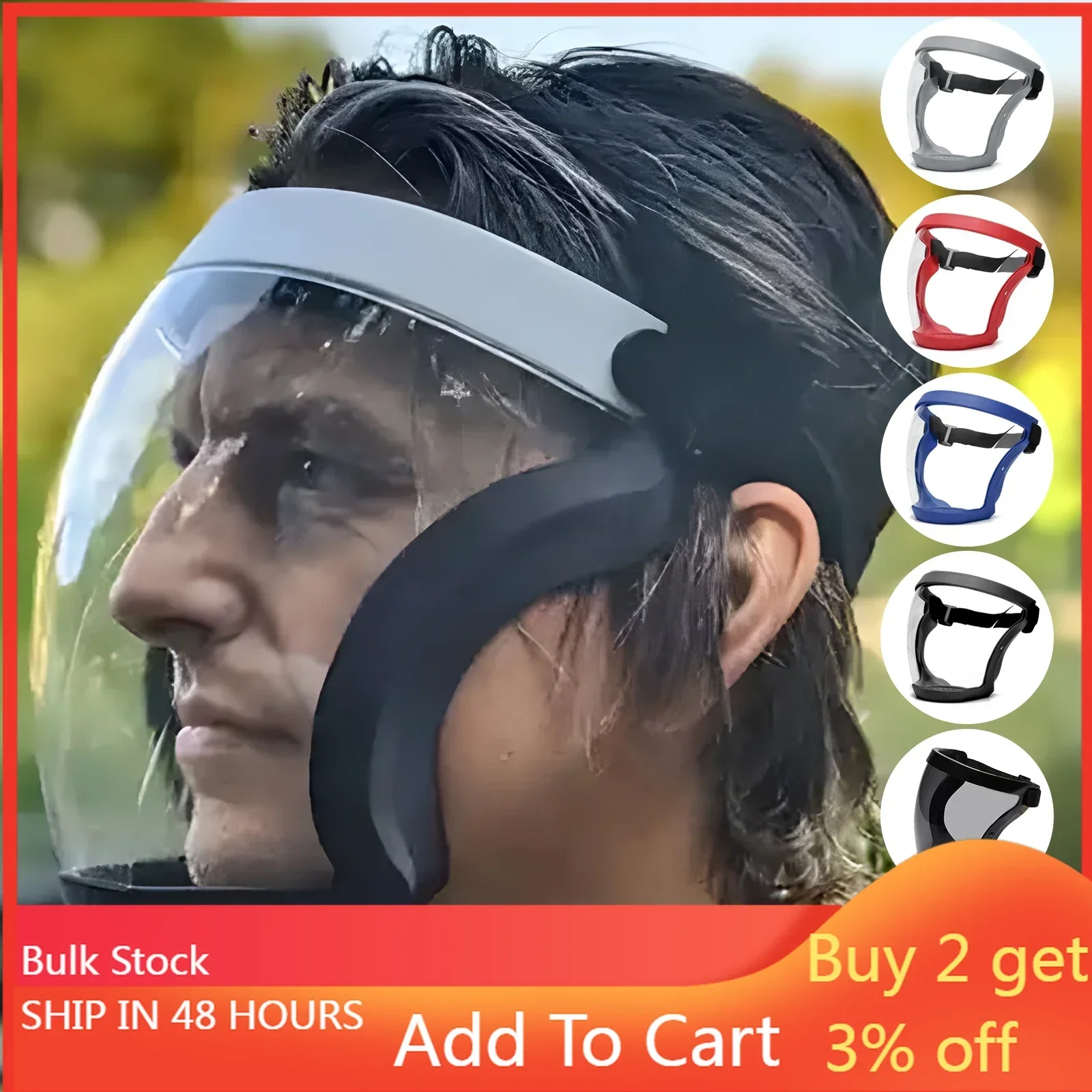 Kitchen-Transparent-Full-Face-Shield-Home-Oil-splash-Proof-Anti-fog ...