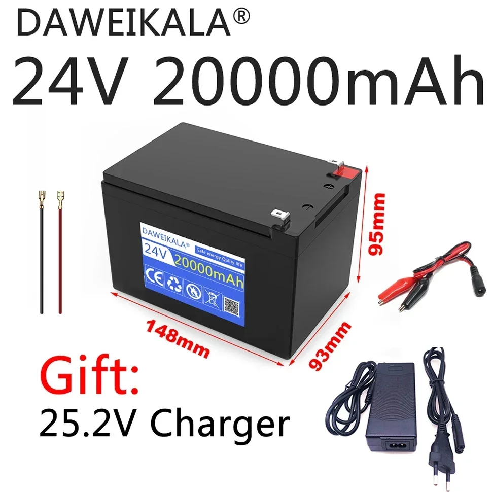 DAWEIKALA 24V 18650 Battery Pack 20Ah | AliExpress