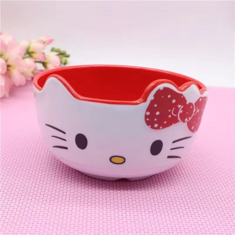 Sanrio Kawaii Cartoon Hello Kitty Soup Bowl - KawaiiMerch.com