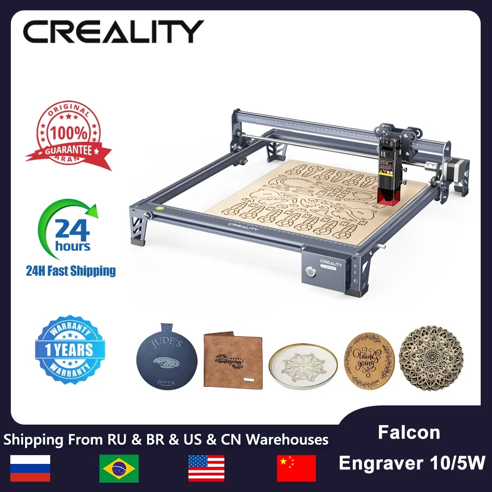 Creality-Falcon-Laser-Engraver-10-5W-Cutter-455-5nm-Blue-Light-High ...