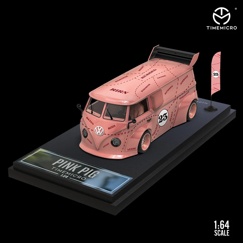 Figurine couleur ADVAN ver 1:64 T1 Van Sup Golfe Maritin Pinkpig Advan ...