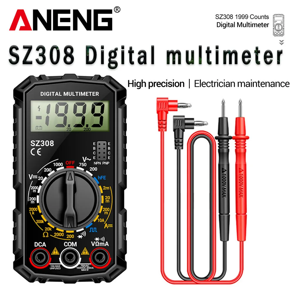 ANENG-SZ308-Multimeter-1999-Count-Digital-Multimeter-AC-DC-High ...