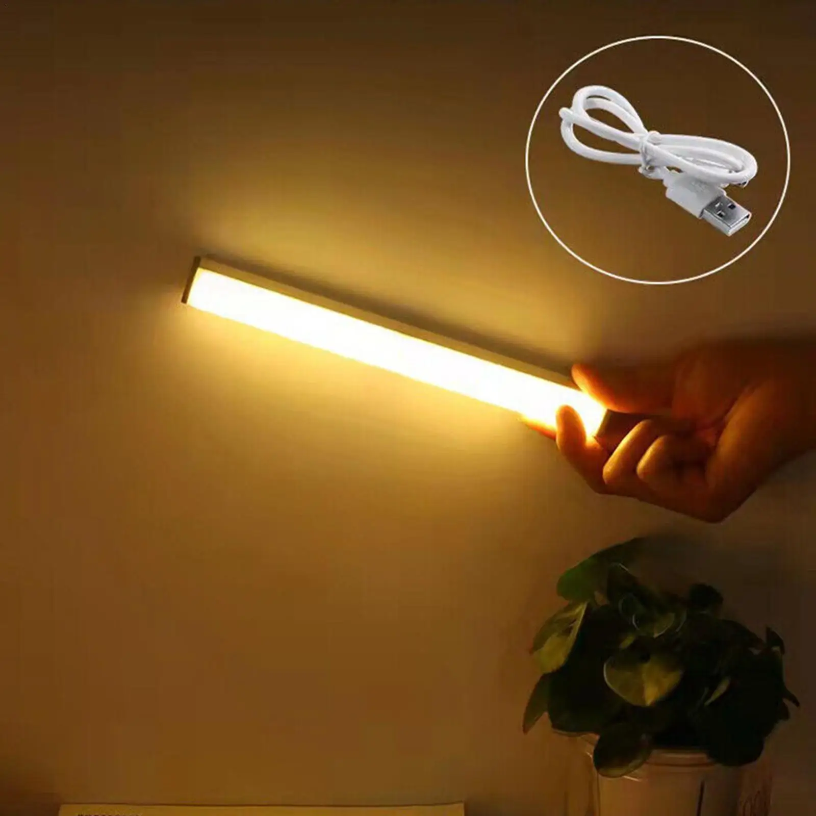 10-20cm-Led-Under-Kitchen-Cabinet-USB-Rechargeable-LED-Light-Under ...