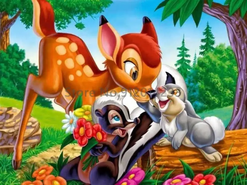 Bambi Thumper And Flower