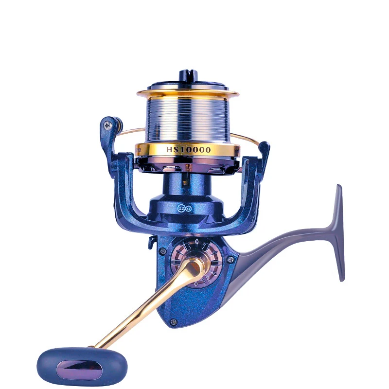 Full-Metal-Fishing-Spinning-Reel-Saltwater-Surfcasting-Badge-Reels-8000 ...