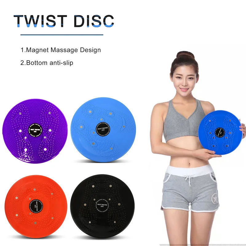 Waist Twist Disc Balance Board Plate Rotate Relax Home Fitness ...