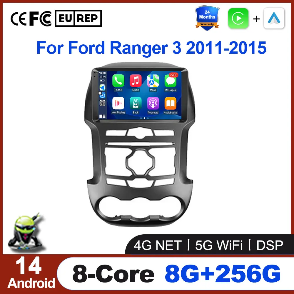 Reproductor-Multimedia-con-Android-14-y-navegaci-n-GPS-para-Ford-Ranger ...