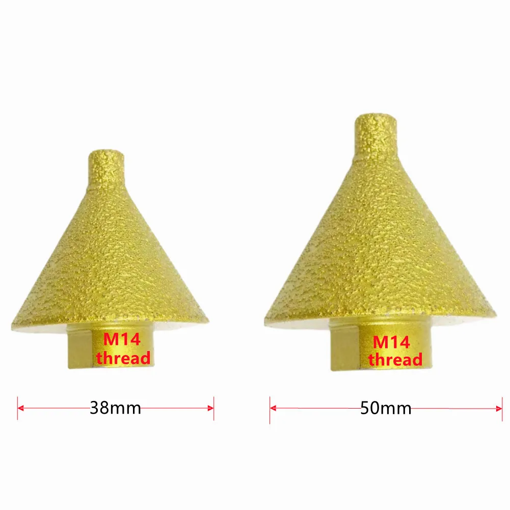Diamond-dry-cone-chamfered-hard-brazing-core-drill-bit-M14-thread-Slate ...