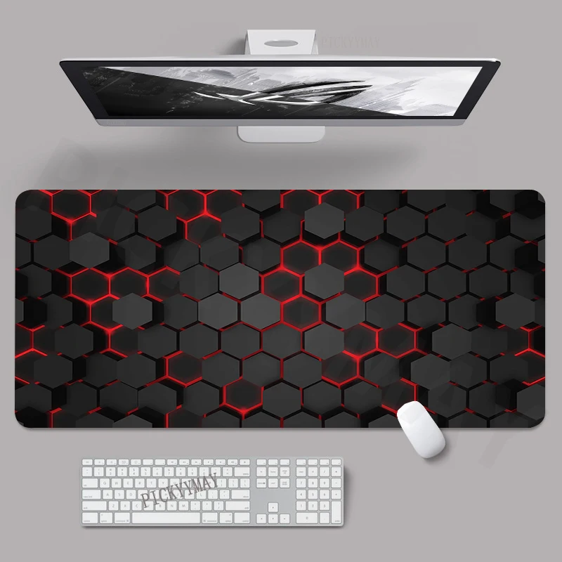 Sense-Of-Technology-Desk-Mat-Geometric-Gamer-Mousepads-40x90cm-Mouse ...