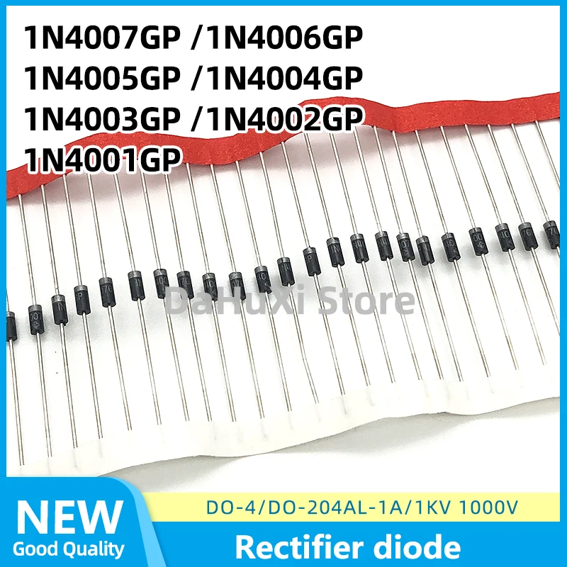 20PCS-1N4007GP-1N4006GP-1N4005GP-1N4004GP-1N4003GP-1N4002GP-1N4001GP ...