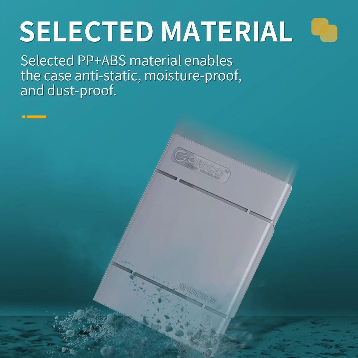 SSD3 2,5 POUCES-ORICO-Boîte de protection pour disque dur 2.5 M.2, avec ...