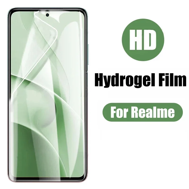 For-Realme-10-8i-6S-7-6-8-9-Pro-Plus-Hydrogel-Film-Screen-Protectors ...