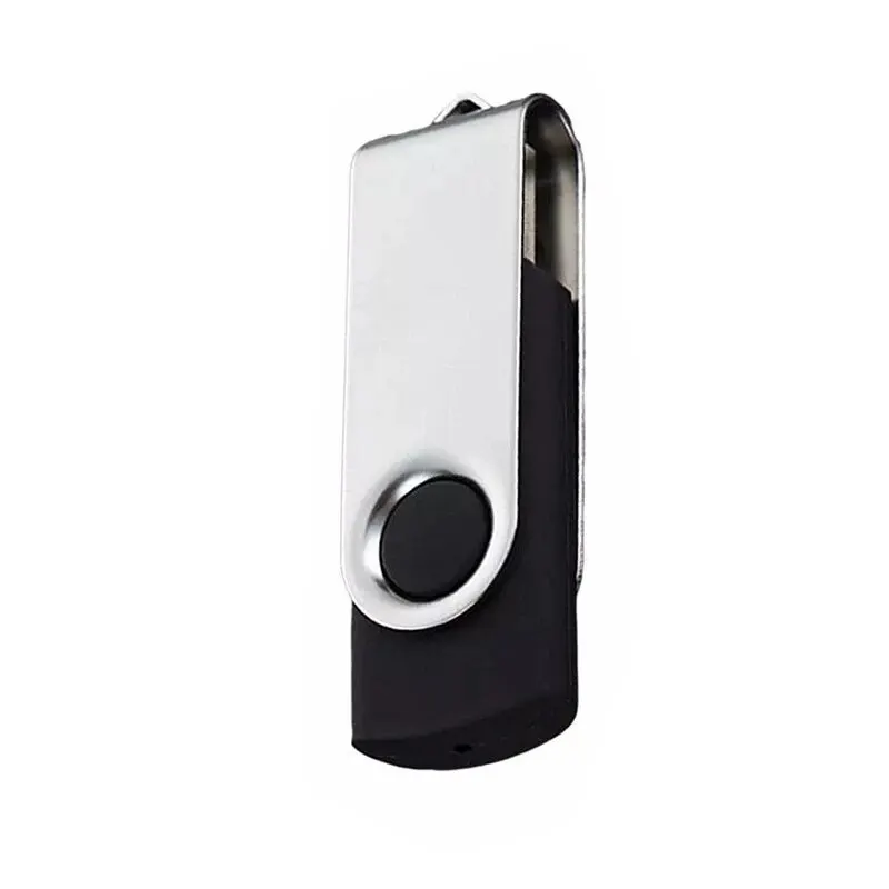 Black 64G Rotating USB Flash Drive High Speed Hot Selling Portable ...