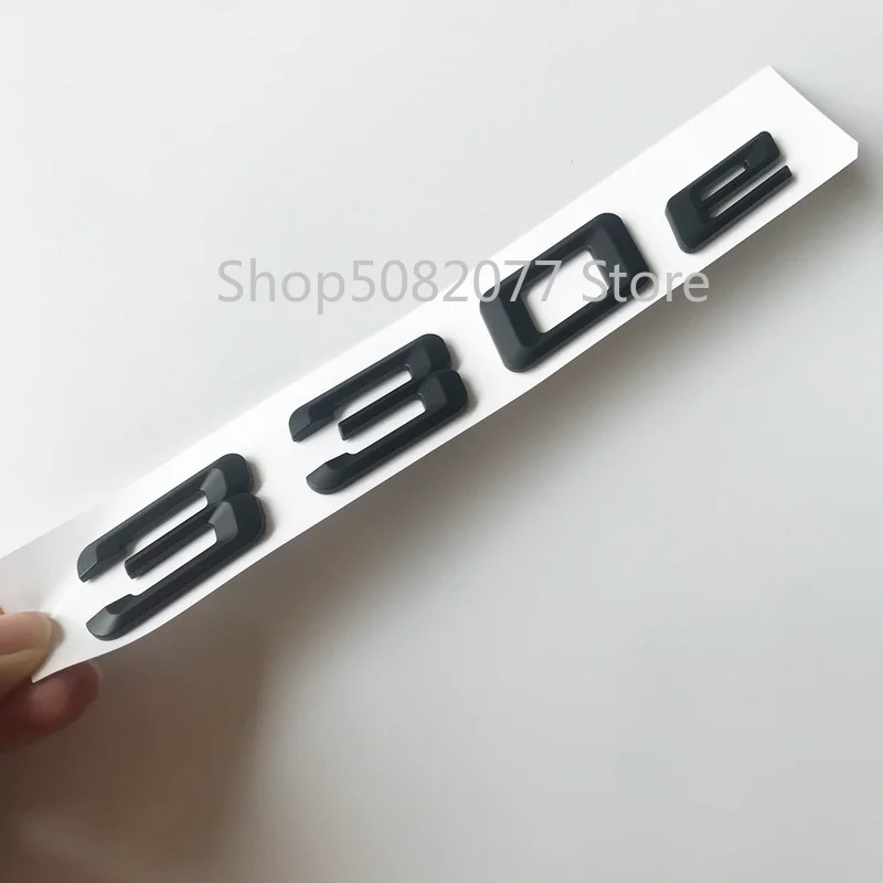 Sharp-Font-Letters-Numbers-Emblem-for-BMW-330e-350e-520i-525i-528i-530i ...