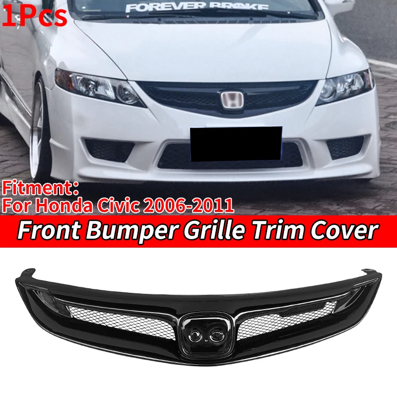 Carro-superior-Bumper-Hood-Mesh-Body-Kit-grade-dianteira-Auto-Racing ...