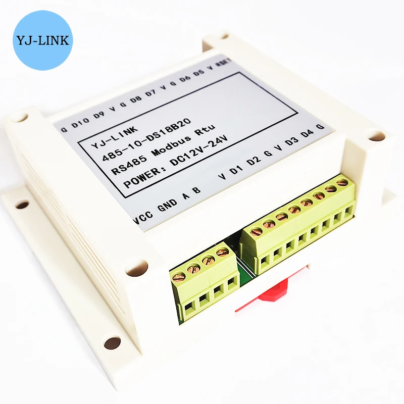 10ch-DS18B20-temperature-acquisition-module-RS485-modbus-rtu ...
