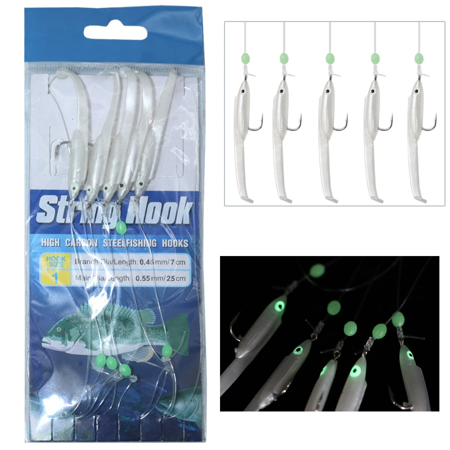 Luminous-Bait-Rigs-Fishing-Flasher-Lures-Eel-Fishing-Bait-Rigs-Fish ...