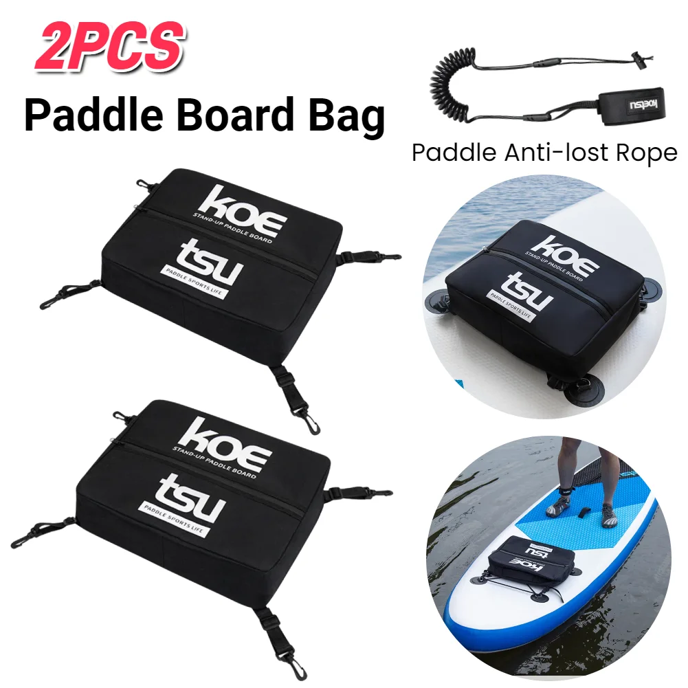 2Pcs-Paddle-Board-Bag-Oxford-Kayak-Paddle-Board-Waterproof-Deck-Bag ...