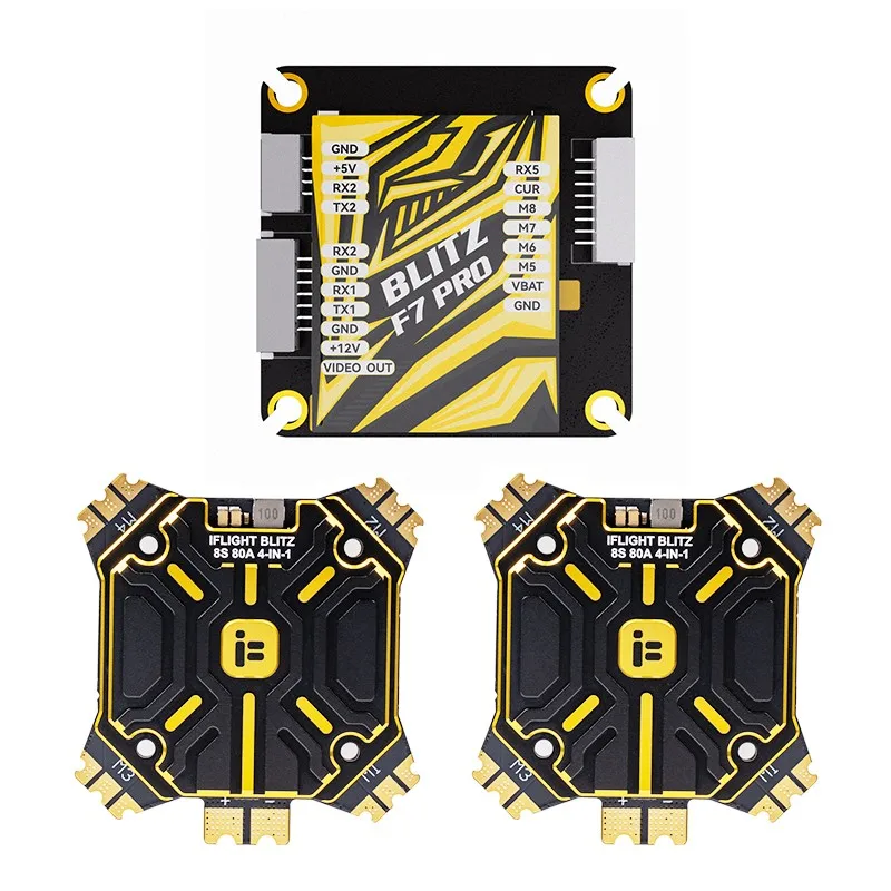 iFlight-BLITZ-F7-Pro-Flight-Controller-E80-4-IN-1-80A-Pro-ESC-with ...