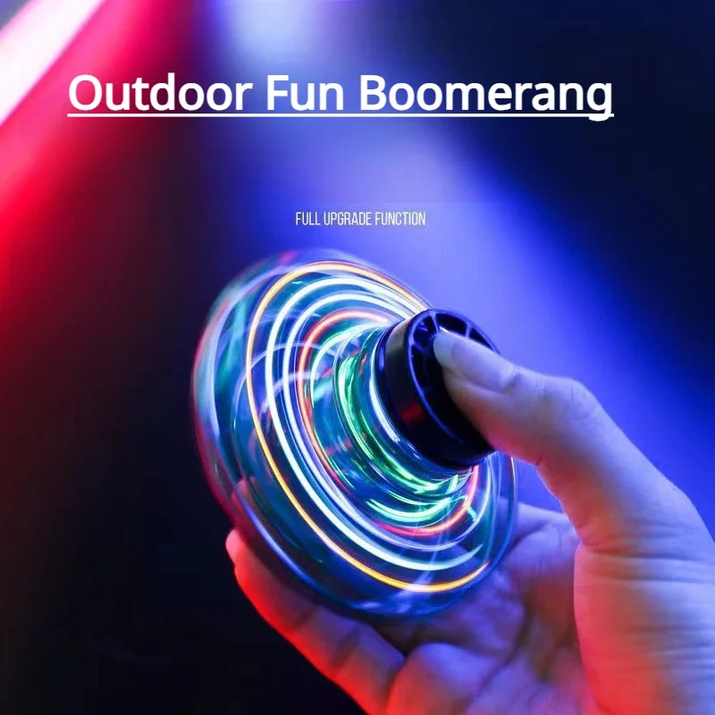 Creative-Outdoor-Fun-Boomerang-Fidget-Spinner-Hand-Controlled-Mini ...