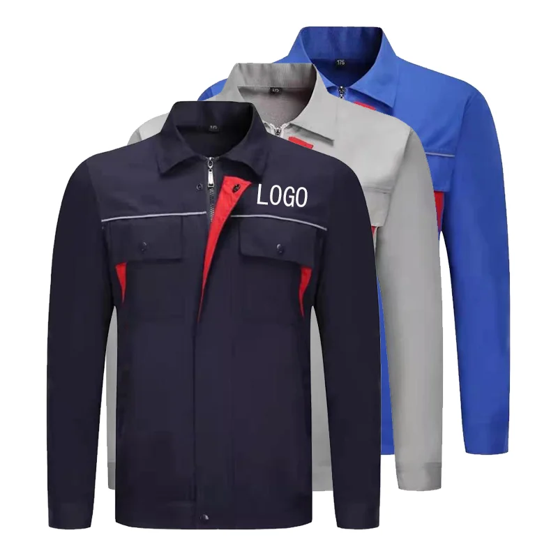 Customized-logo-long-sleeved-workwear-DIY-design-logo-car-repair-and ...