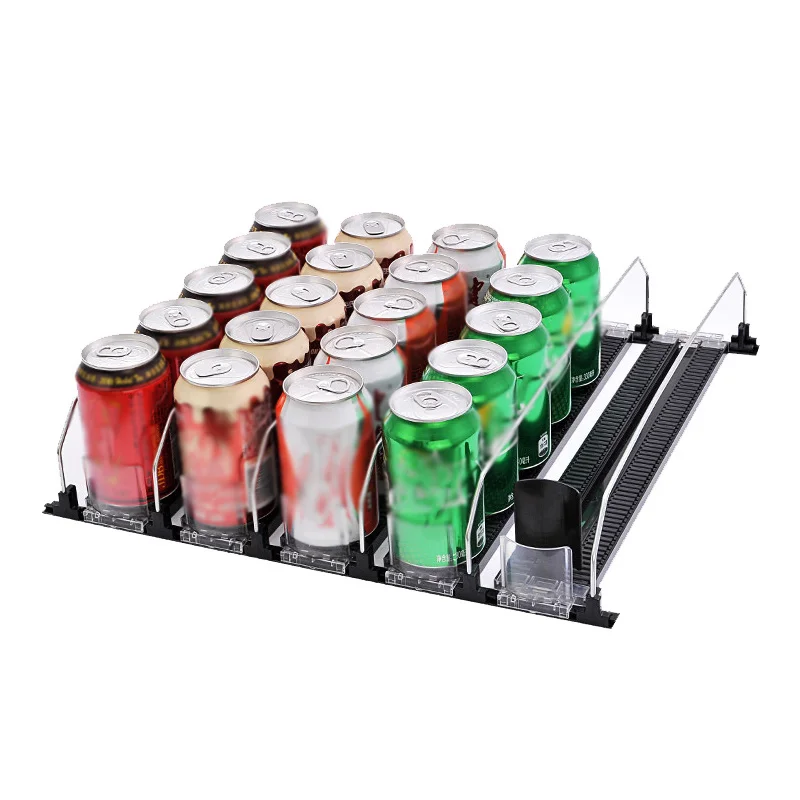 Drink-Dispenser-for-Fridge-Supermarket-Beverage-Organizer-Soda-Can ...