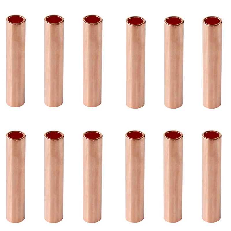 10PCS Copper Wire Connector Non Insulated Electrical Cable Terminal 2.5 ...