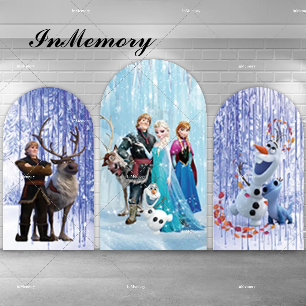 Cubierta-de-fondo-de-arco-de-Frozen-para-ni-as-decoraci-n-de-pared-de ...