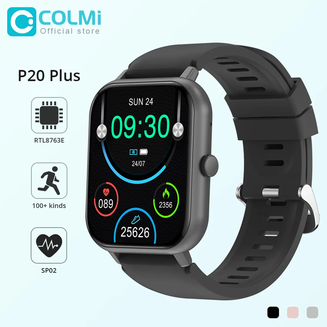 COLMI-P20-Plus-Smart-watch-Men-1-83-inch-Bluetooth-Calling-Heart-Rate ...