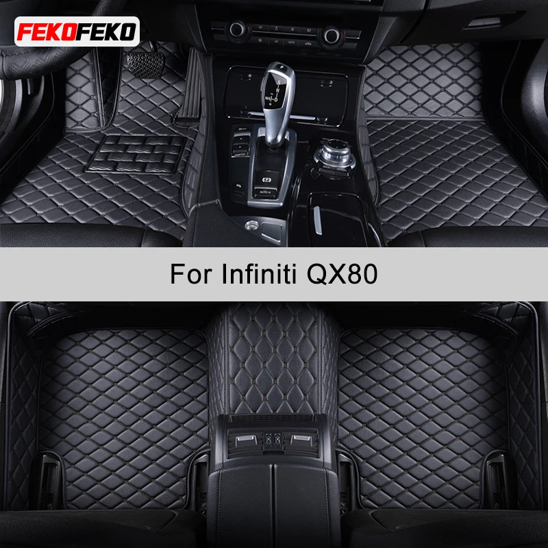 FeKoFeKo-Custom-Car-Floor-Mats-For-Infiniti-QX80-Auto-Carpets-Foot ...