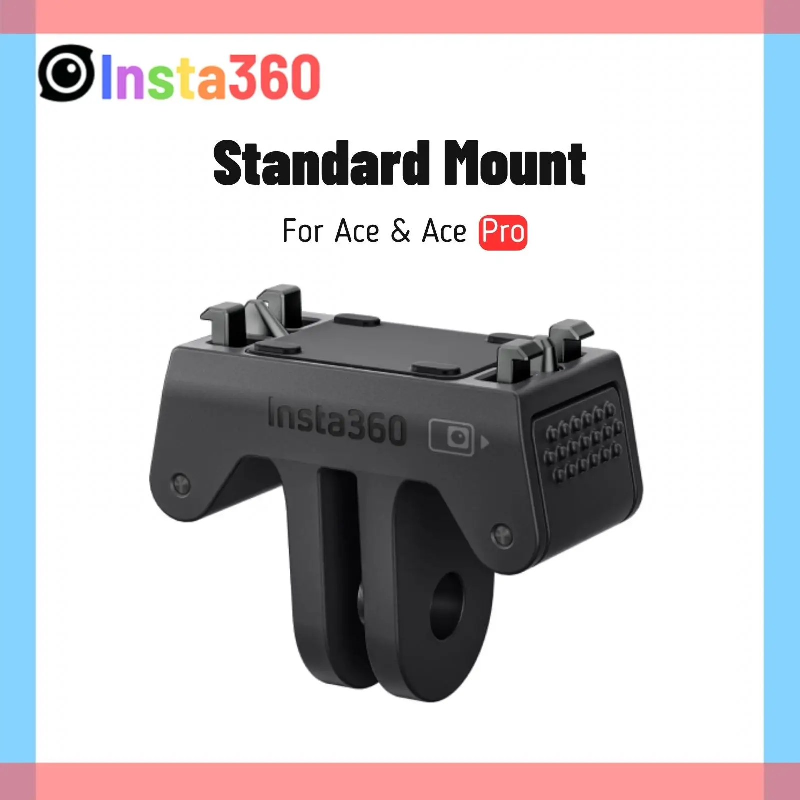 Insta360-Ace-Pro-Magnetic-Standard-Quick-Release-Mount-2-prong-Adapter ...